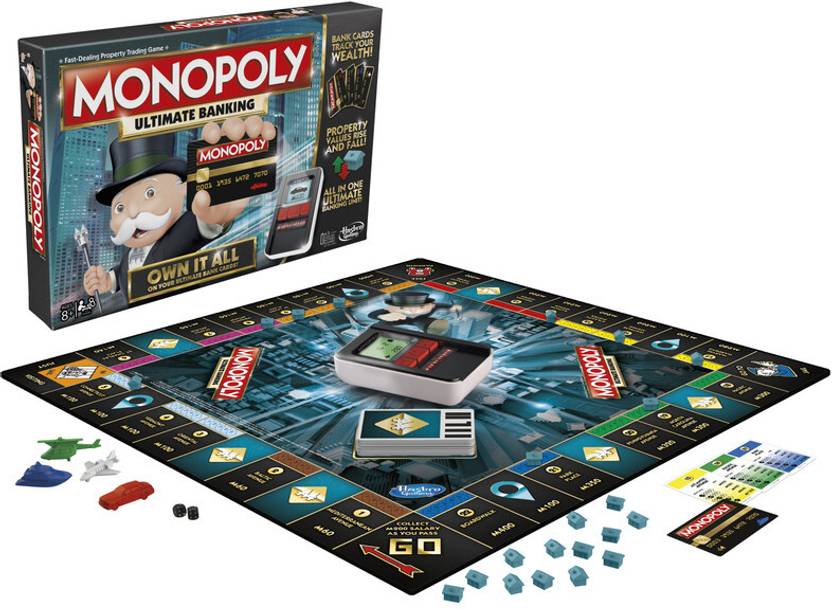 Monopoly Ultimate Banking Edition, Electronic Banking Unit-Cashless ...