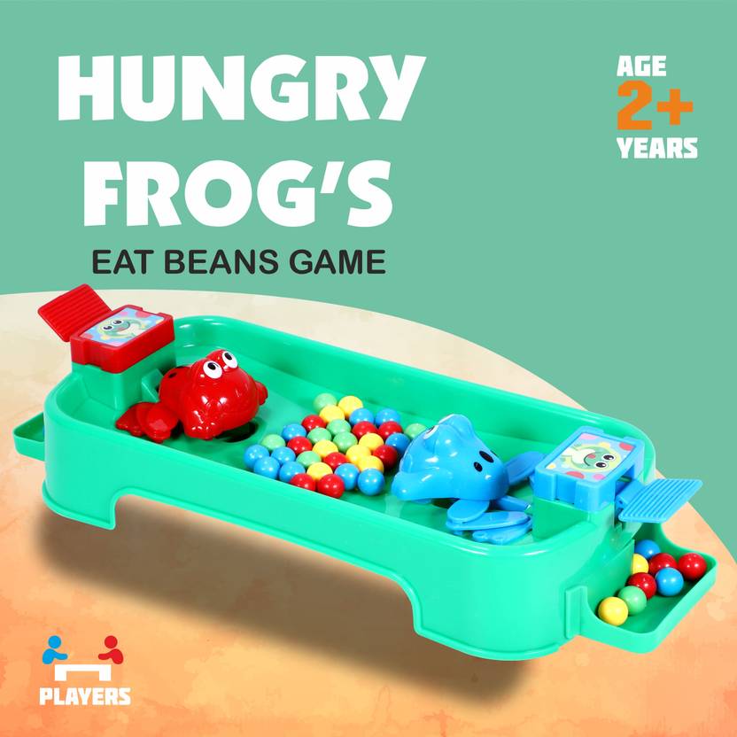 Toyzone Frog Eat Beans Game-2 Players Strategy & War Board Game - Frog ...