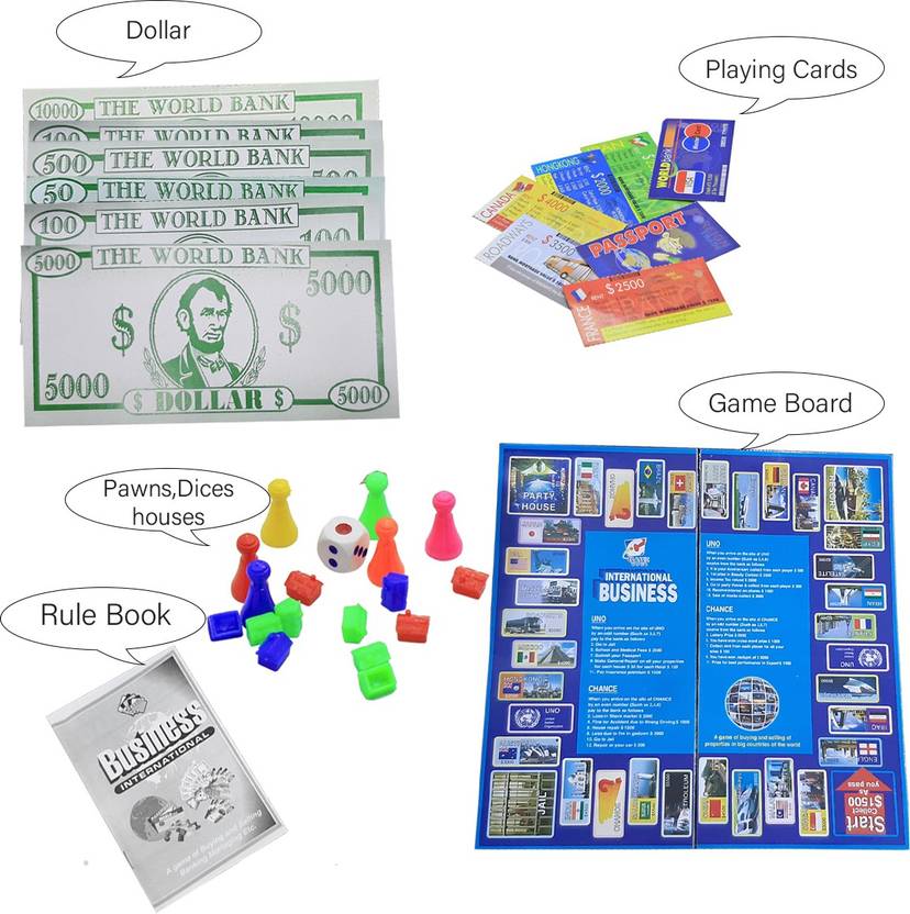 Poktum Folding Board Game Set for Kids and Adults,Game for Time Pass ...