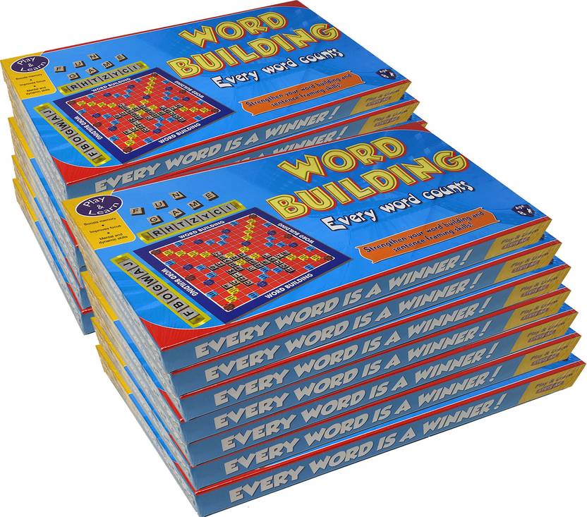 Sterling Word Building (Pack of 12) Strategy & War Games Board Game ...