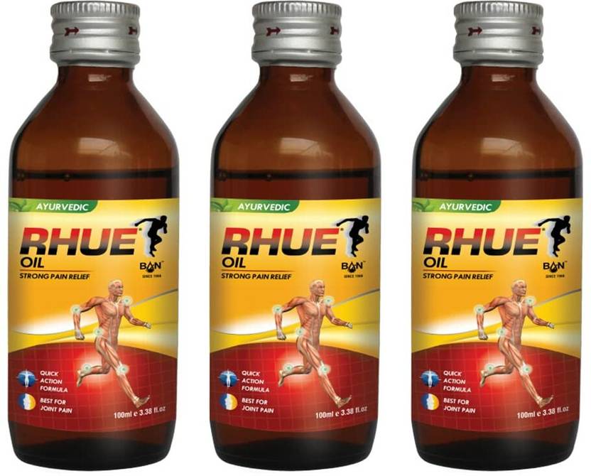 RHUE Ayurvedic Pain Relief Joint Oil For Body, Back, Knee, Legs ...
