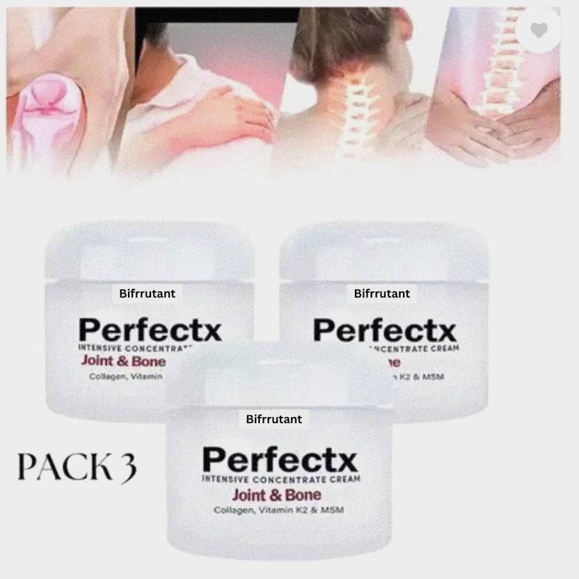 BIFRRUTANT Perfectx Joint & Bone Cream Collagen Support for Pain-Free ...