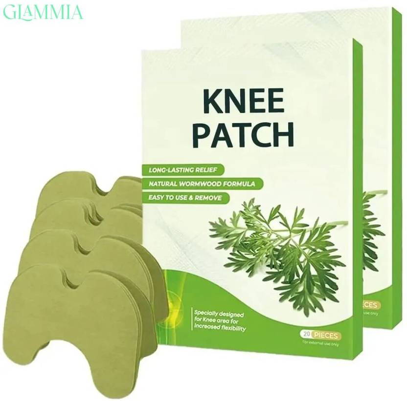 GLAMMIA Herbal Knee Patches | That Support Recovery Naturally Plaster ...
