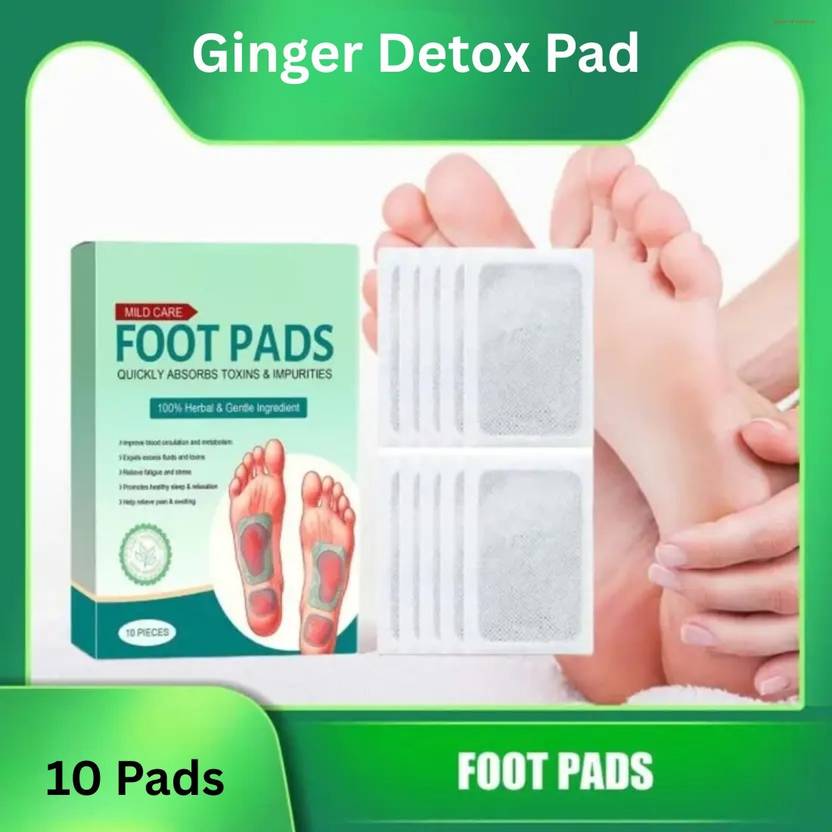 house of common Ginger Foot Patch | Body Warm Detoxification Plaster ...