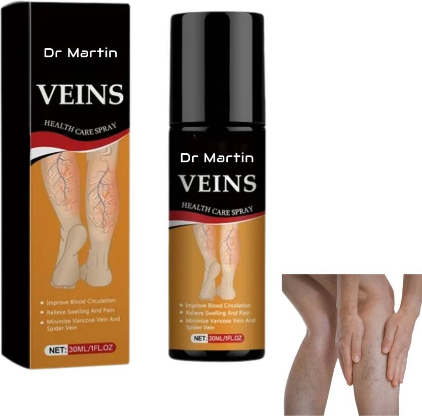 DR MARTIN Varicose veins spray herbal soothing oil blend with varicose ...