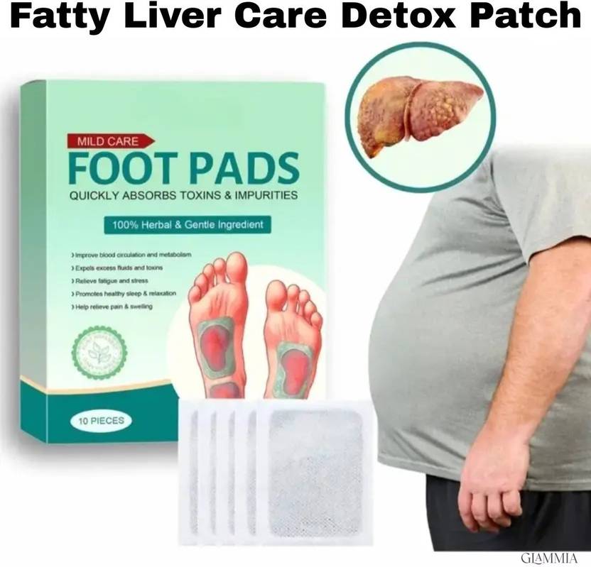GLAMMIA Foot Pads | For Toxin Relief Overnight Kit Plaster & Patch ...