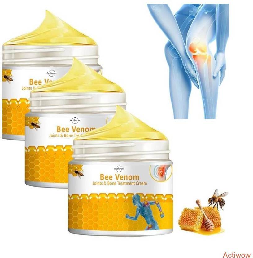 ACTIWOW Bee Venom Pain Relief Muscles And Sciatica Pain Cream Cream ...