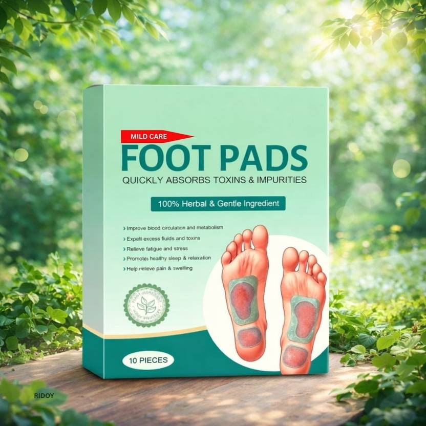Ridoy Detox Foot Pads | No Strong Smell or Sticky Residue After Use ...