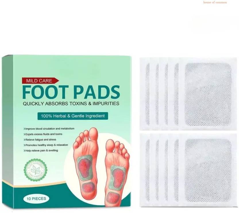 house of common Ginger Foot Patch | Natural Detox Pads Easing Tension ...