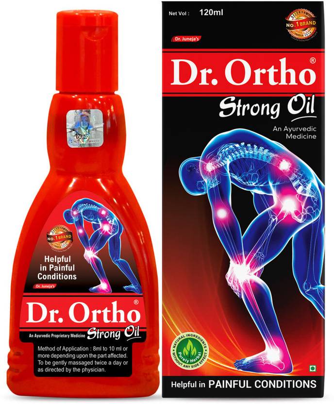 Dr. Ortho Ayurvedic Strong Oil for Joints Pain Liquid - Buy Baby Care ...