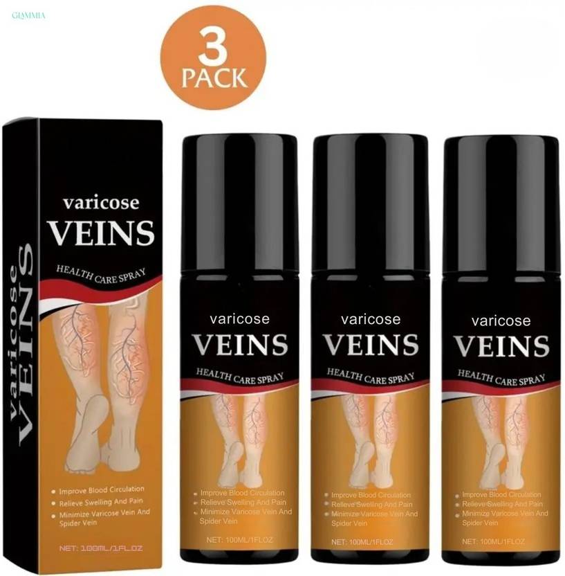 GLAMMIA Turmeric Varicose Vein Relief Spray | Wellness For Circulation ...