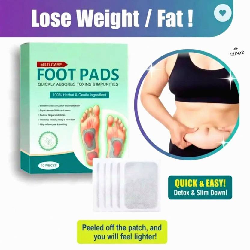 Ridoy Foot Patches | Intensive Foot Detox Treatment Care - Improves ...