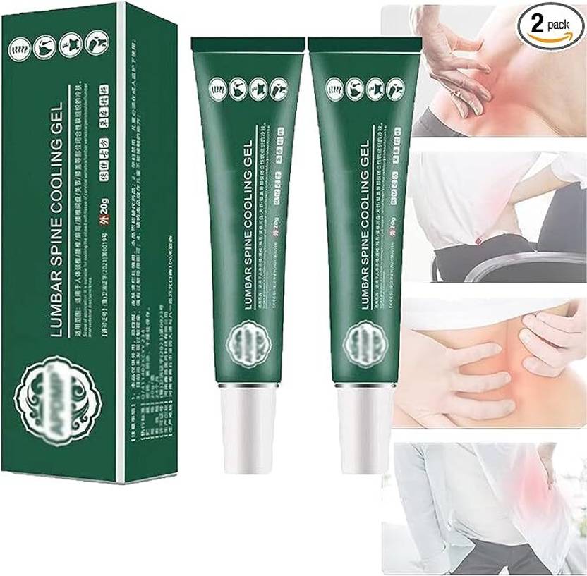 wignet Lumbar Cold Compress Gel Cooling Gel for Lumbar Spine, Spinal ...