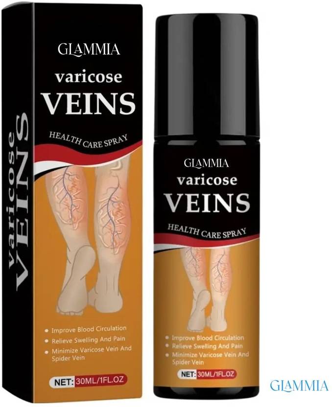 GLAMMIA Vericose Vein Relief Spray | With Supportive Skin Essence ...
