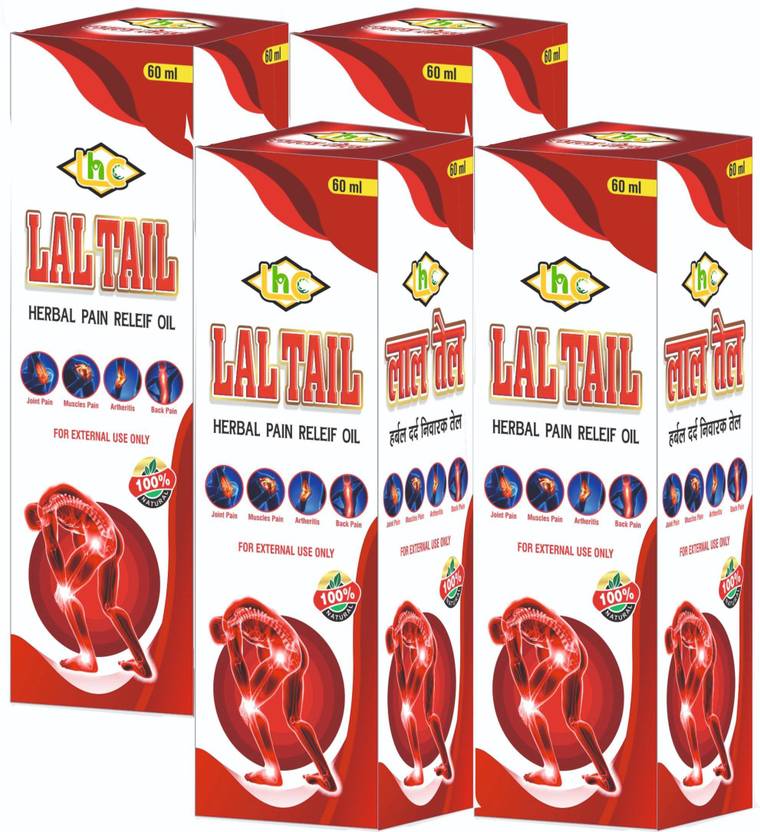 lasani health care LHC LAL TAIL PAIN RELIEF OIL 30ml 4PC Liquid - Buy ...