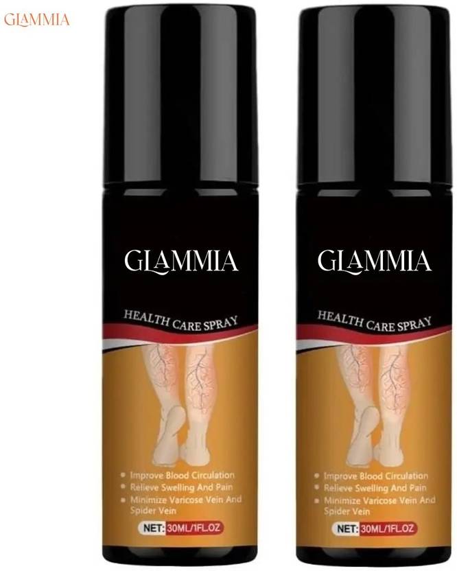 GLAMMIA Vericose Vein Spray | Easing Painful Foot Swelling Spray - Buy ...