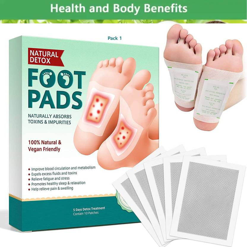 Dot.net Herbal Foot Patches | Pain Relief & Circulation Boost Plaster ...