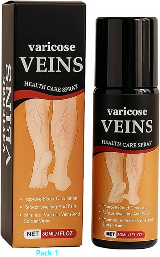 vvqvv Varicose Veins Pain Relief Spray for Leg Vein Swelling ...