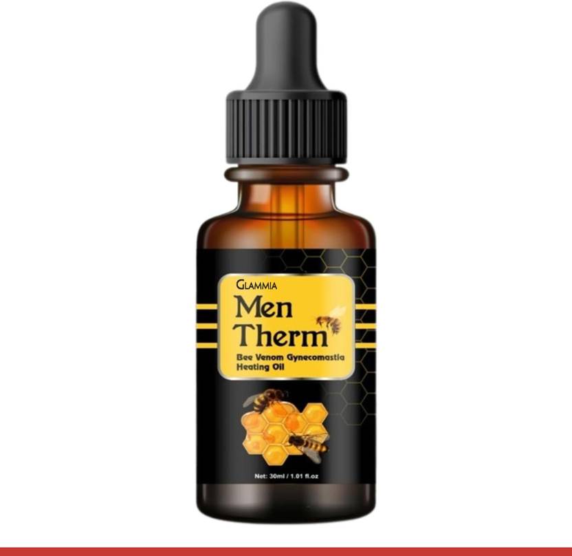 GLAMMIA Men Therm Bee Venom Gynecomastia Heating Oil Chest Toning Skin ...