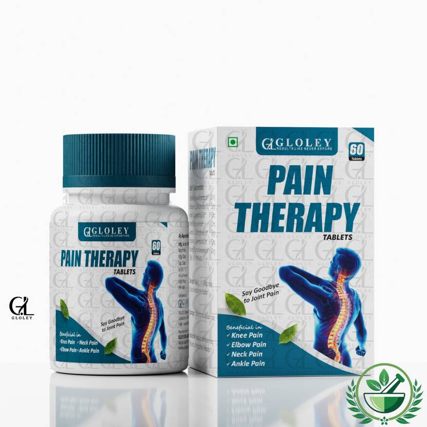 GLOLEY Pain Therapy Tablets For Body Pain Ease Daily Relief Tablets ...