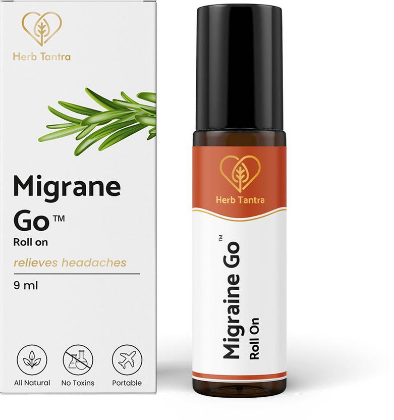 Herb Tantra Migraine Go Headache Relief Roll-On Price in India - Buy ...