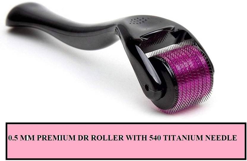 Easymart Premium Derma Roller 0.5mm 540 Micro Needles For Hair Growth ...