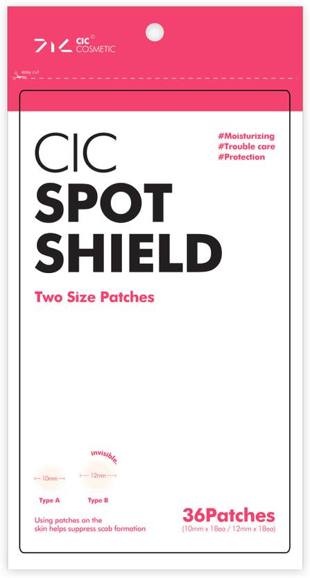 CIC Spot Shield (36 Acne Patches) |Korean Skincare| K-beauty Pimple ...