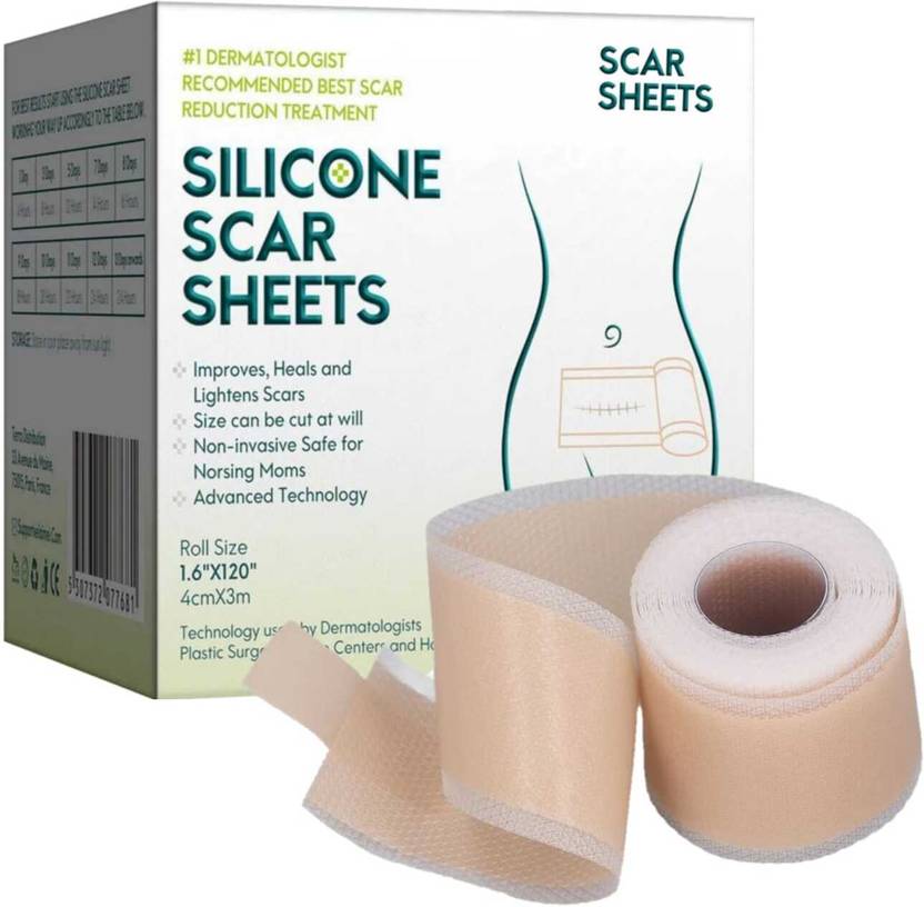 Dr Navadiya Silicone Scar Sheet Reduce Hypertrophic And Keloid Scars Price In India Buy Dr