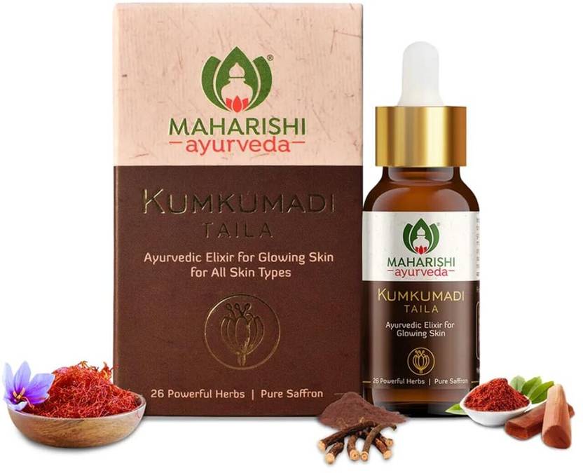 MAHARISHI ayurveda Kumkumadi Tailam Glowing Skin Kashmiri Saffron ... MAHARISHI ayurveda Kumkumadi Tailam Glowing Skin Kashmiri Saffron ...