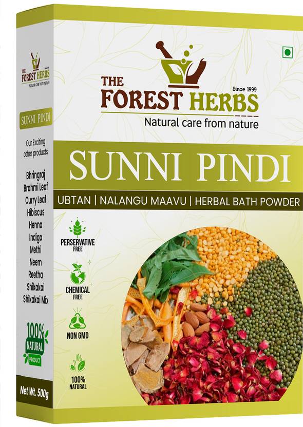 Forest Herbs Organic Sunni Pindi Herbal Bath Powder For Skin (Ubtan ...