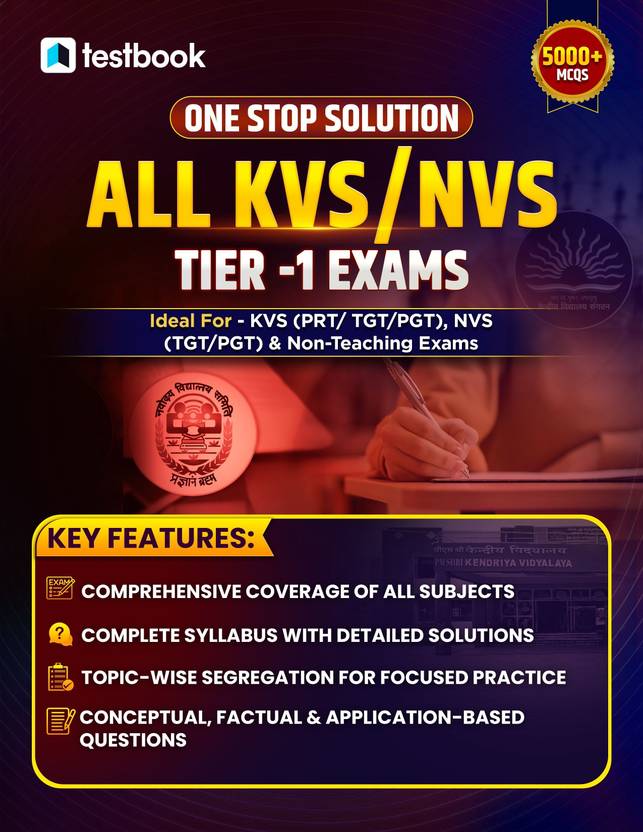 KVS Tier 1 - One Stop Solution for ALL KVS / NVS Tier-1 Exams In ...