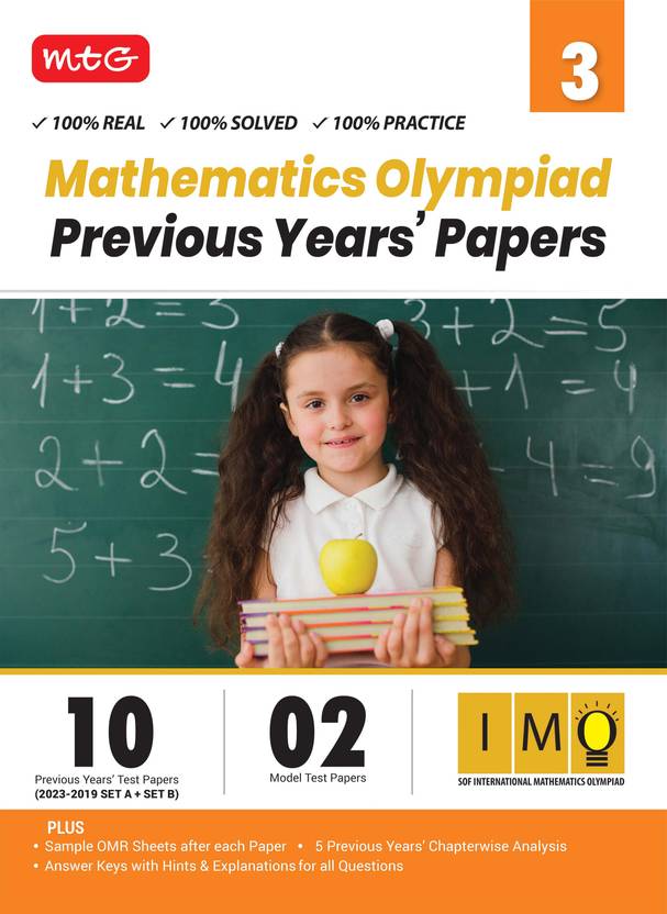 MTG IMO Class-3 Olympiad 10 Previous Years Papers (2023-2019 Set A & B ...