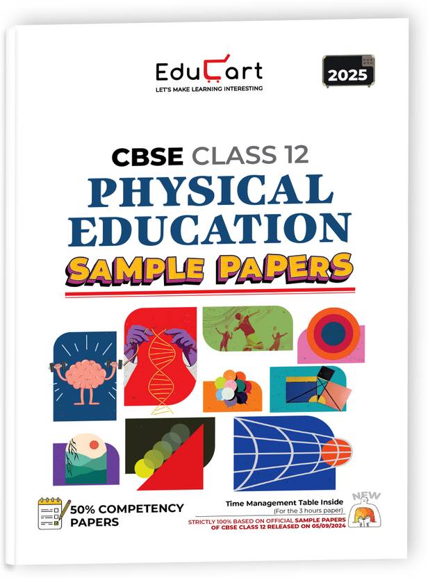 Educart CBSE Sample Question Papers Class 12 Physical Education Book ...