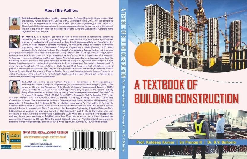 A TEXTBOOK OF BUILDING CONSTRUCTION: Buy A TEXTBOOK OF BUILDING ...