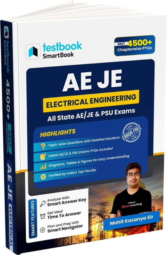 Electrical Engineering AE/JE Exam Guide: 4500+ Chapterwise Solved ...