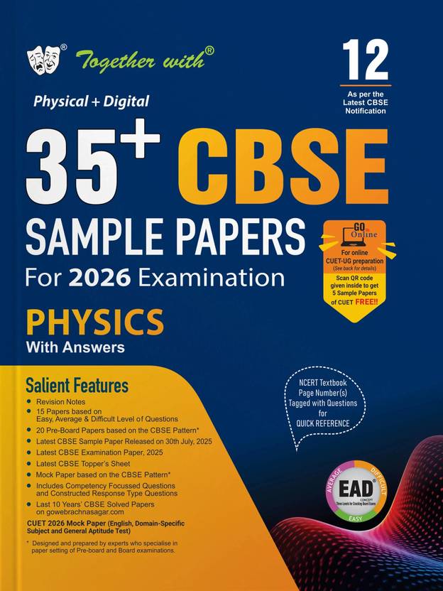 Together with 35+ CBSE Sample Papers Class 12 Physics for 2026 Board ...
