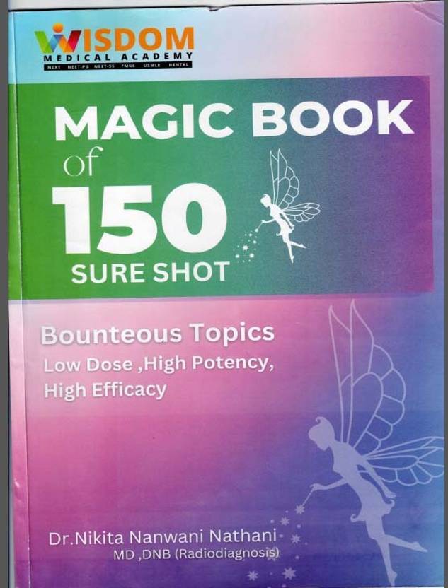 MAGIC BOOK OF 150 SURE SHOT DR.NIKITA NANWANI NATHANI FULLY COLORED ...