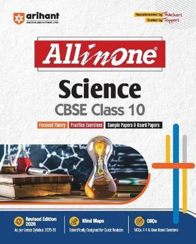 Arihant All in One Science Class 10 for CBSE Exams 2025-26 | Revised ...