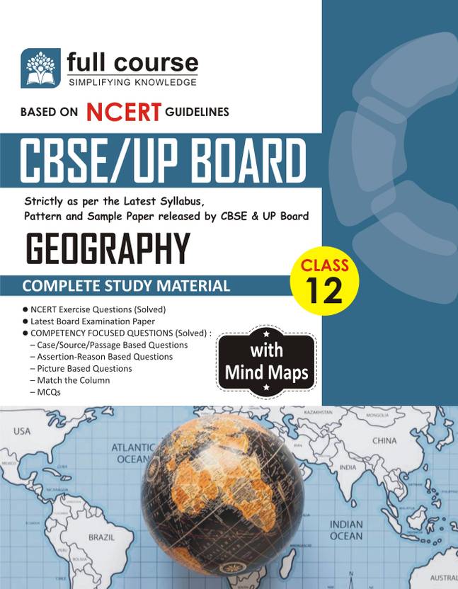 CBSE Geography Class 12 - Latest Edition for Board Examinations 2025-26 ...