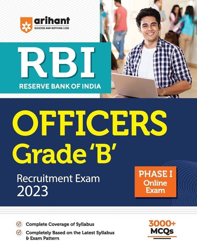 Arihant RBI (Reserve Bank of India) Officers Grade B Exam Guide 2023 Phase 1: Buy Arihant RBI ...