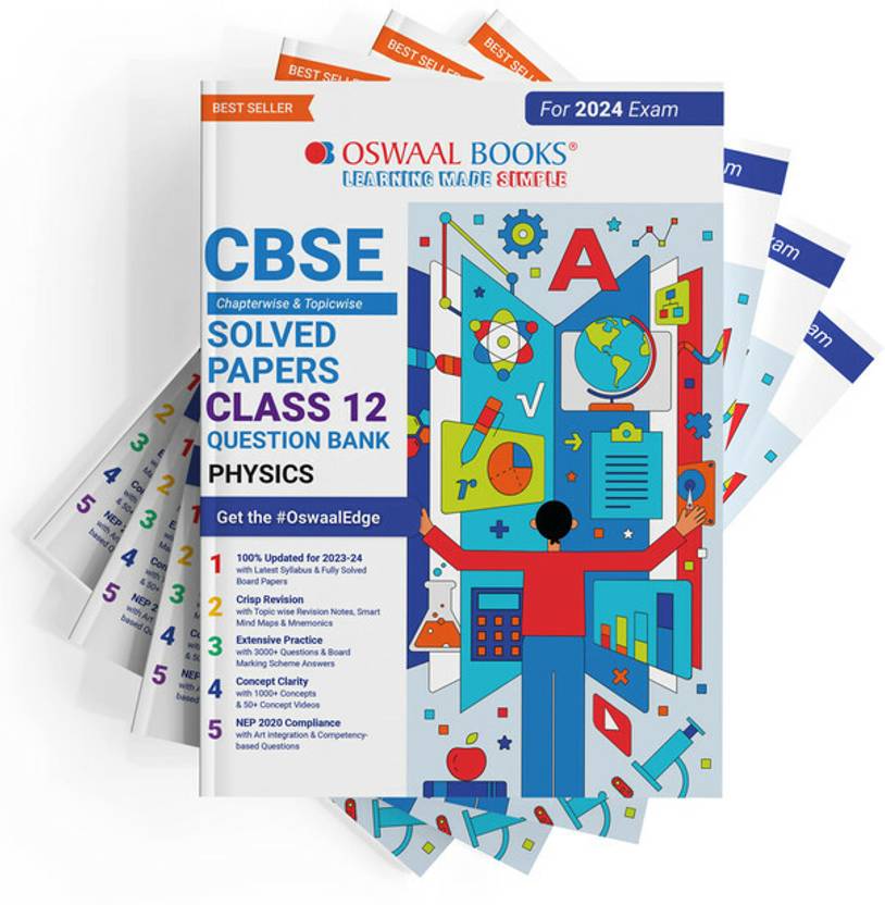 Oswaal CBSE Question Bank Class 12 English, Physics, Chemistry & Biology (Set of 4 Books) (For ...