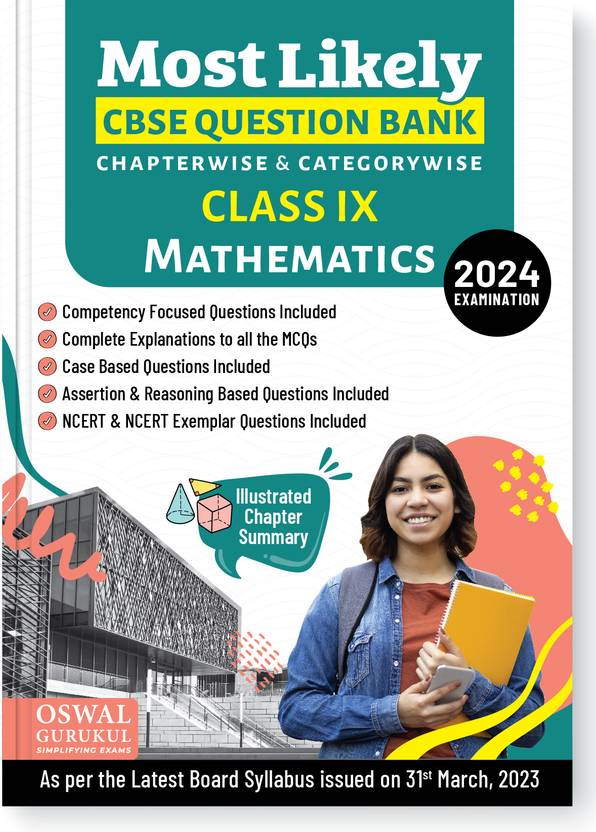 Oswal - Gurukul Mathematics Most Likely CBSE Question Bank for Class 9 ... Oswal - Gurukul Mathematics Most Likely CBSE Question Bank for Class 9 ...
