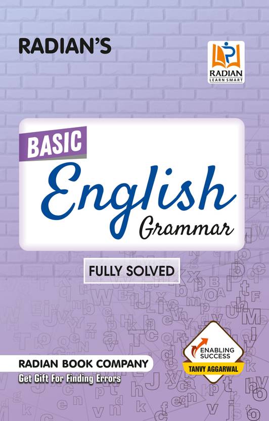 Radian Basic English Grammar Book Fully Solved for All Competitive Exams: Buy Radian Basic ...