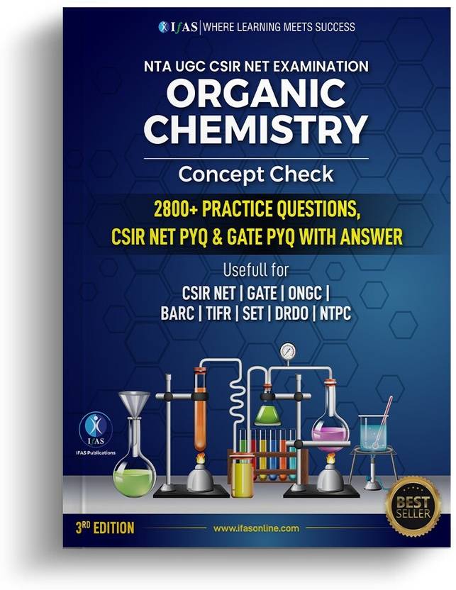 CSIR NET Organic Chemistry Concept Check Book - Best Chemical Science ...