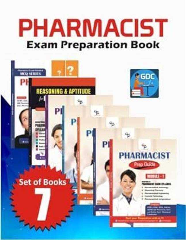PHARMACIST EXAM PREPARATION BOOK (SET OF 7 BOOKS) with 7 Disc: Buy ...