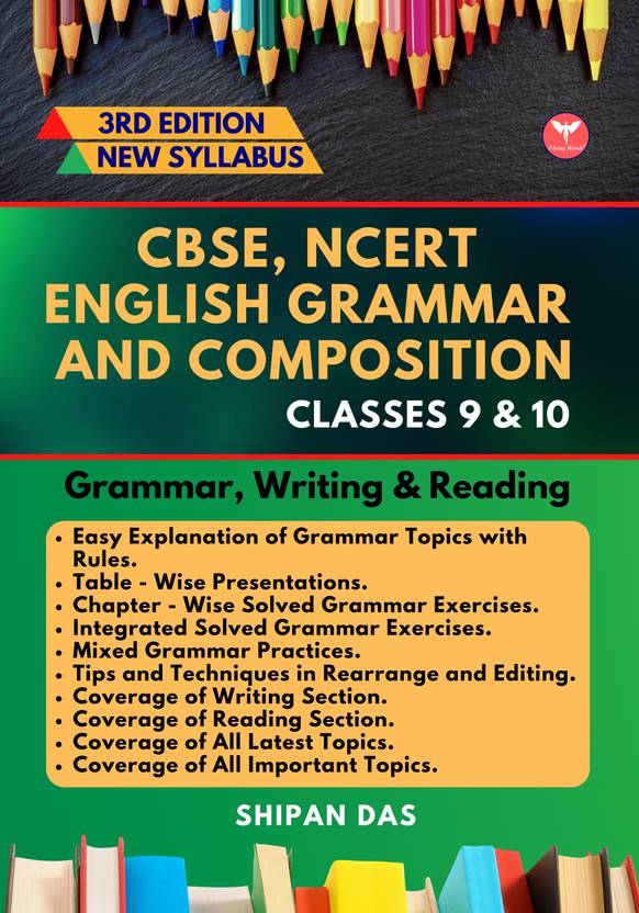 CBSE, NCERT English Grammar and Composition - Class 9 & 10. (Class IX ...