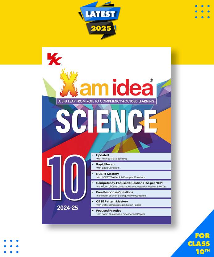 Xam idea Science Class 10 Book| CBSE Board| Chapterwise Question Bank ...
