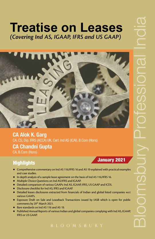 Treatise on Leases (Covering Ind AS, IGAAP, IFRS and US GAAP), First ...