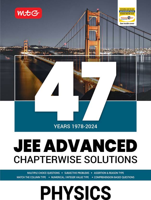 MTG 47 Years JEE Advanced (1978-2023) Chapter-wise Previous Years ...