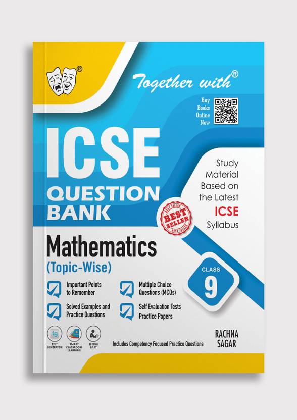 Together With ICSE Question Bank Mathematics Class 9 Exam 2025-26: Buy ...
